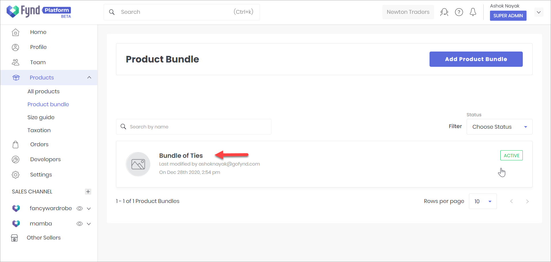 Product Bundle | Fynd Platform Help Center