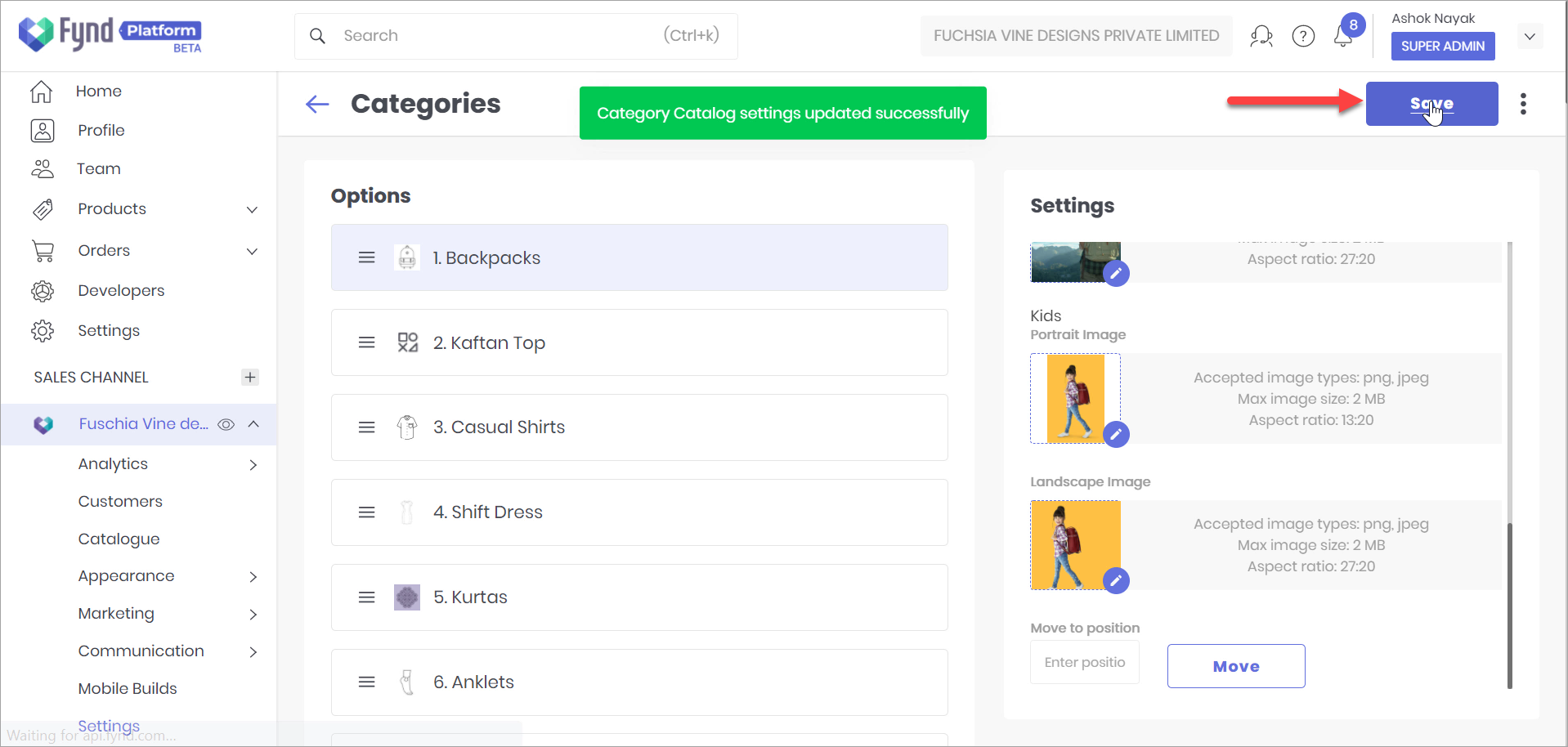 Category | Fynd Platform Help Center