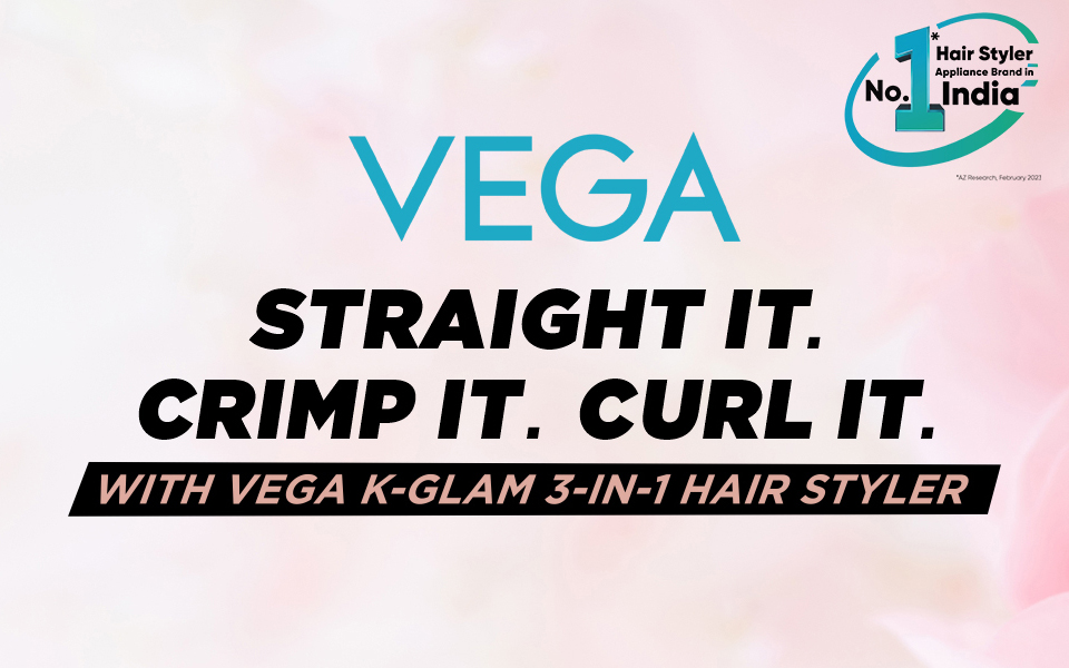 Buy Vega K-Glam 3-In-1 Hair Styler VHSCC-04 Online at Best Price in ...