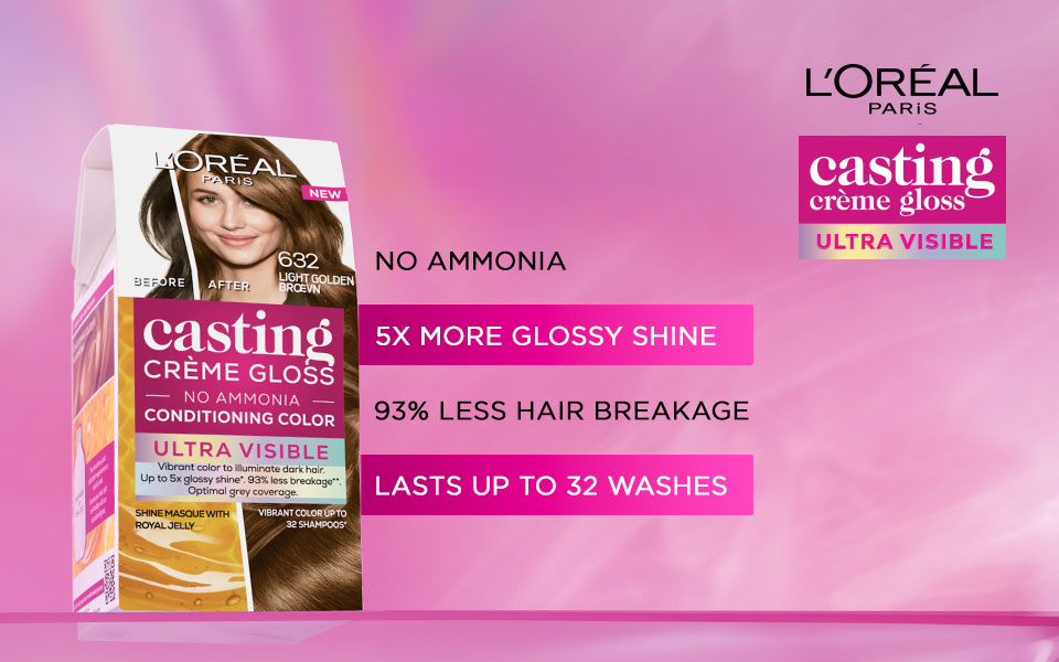 Buy L'Oreal Paris Casting Creme Gloss Ultra Visible Hair Color ...
