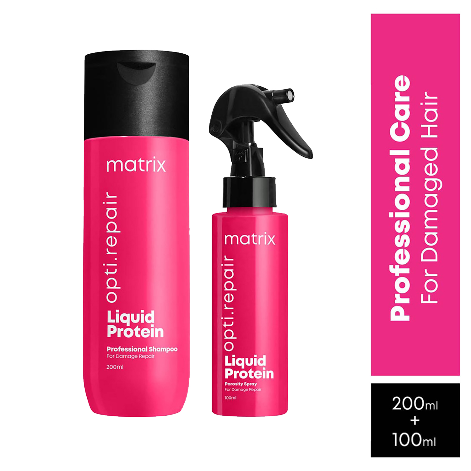 Buy Matrix Opti.Repair Professional Liquid Protein Shampoo+Porosity ...