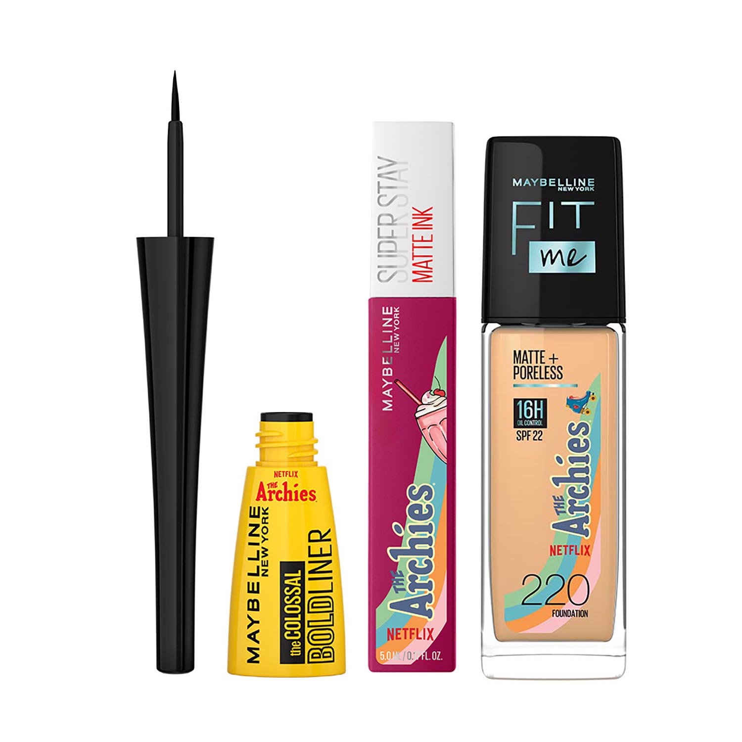 Maybelline Suhana's Archies Collection (Colossal Liner + SSMI Artist ...