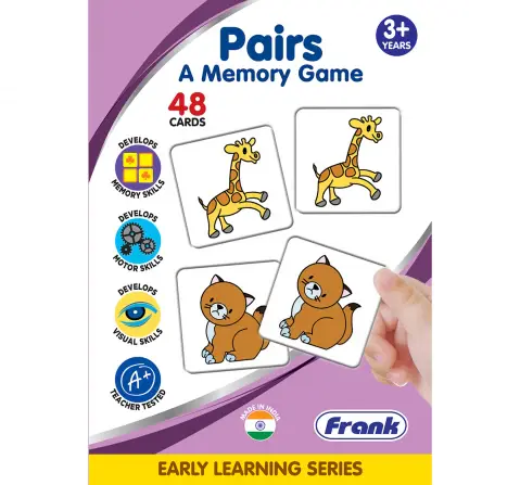Buy Frank Pairs, Early Learning Memory Game, 3Y+ Online | Hamleys India