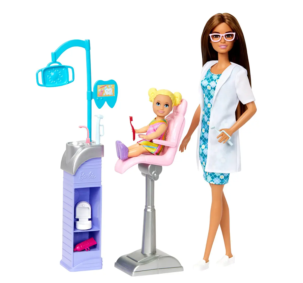 Barbie Nuturing Playset Assortment, 6 Variants, 3Y+, Multicolour