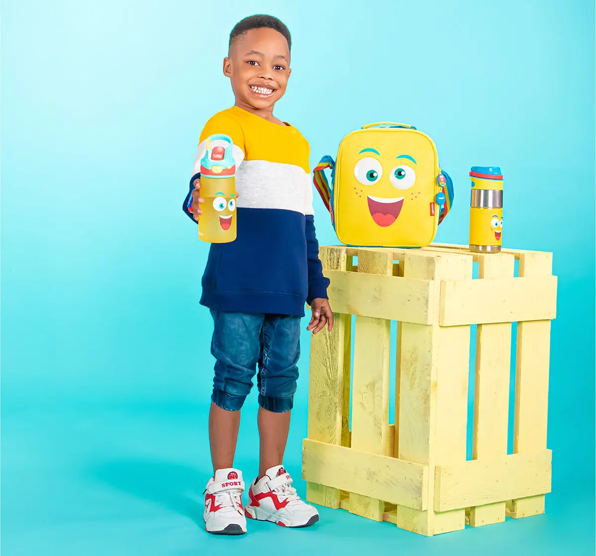 Rabitat Snap Lock Sipper Bottle Mad Eye 410 ml For Kids of Age 3Y ...