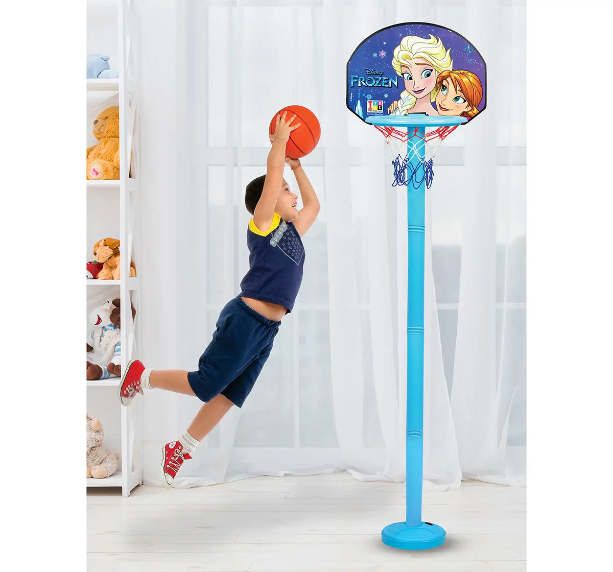 Buy ITOYS Shooting Champ Basketball Set Frozen, Multicolour, 3Y+ Online ...