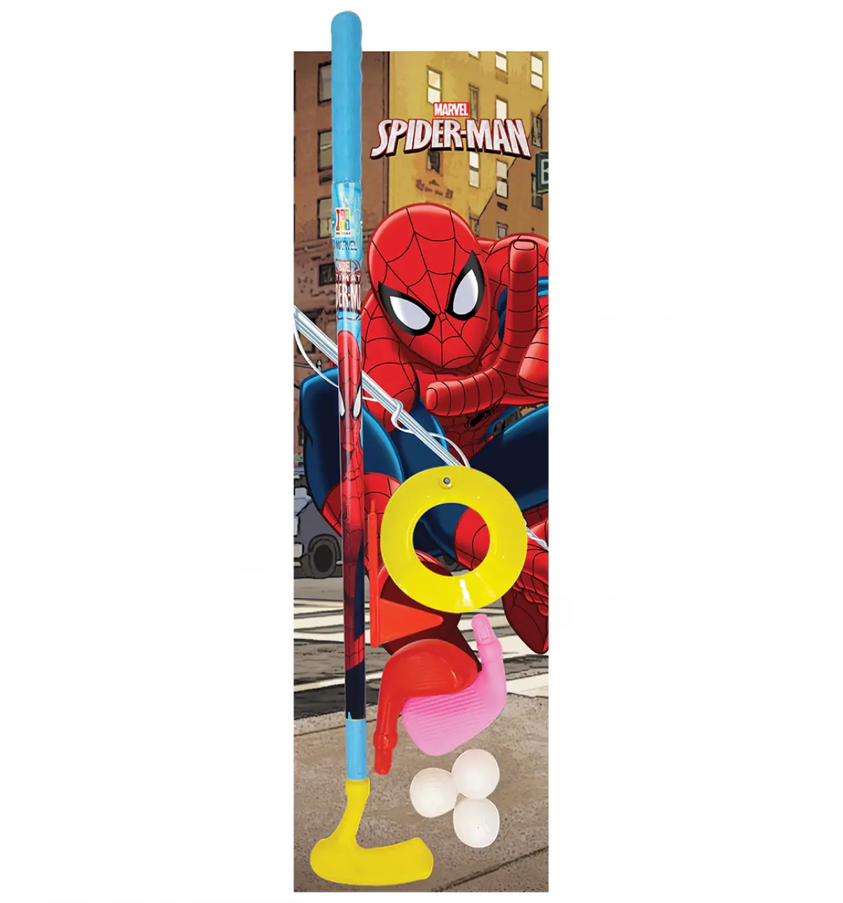Buy IToys Marvel Spiderman Golf set in blister packing, Unisex, 3Y ...