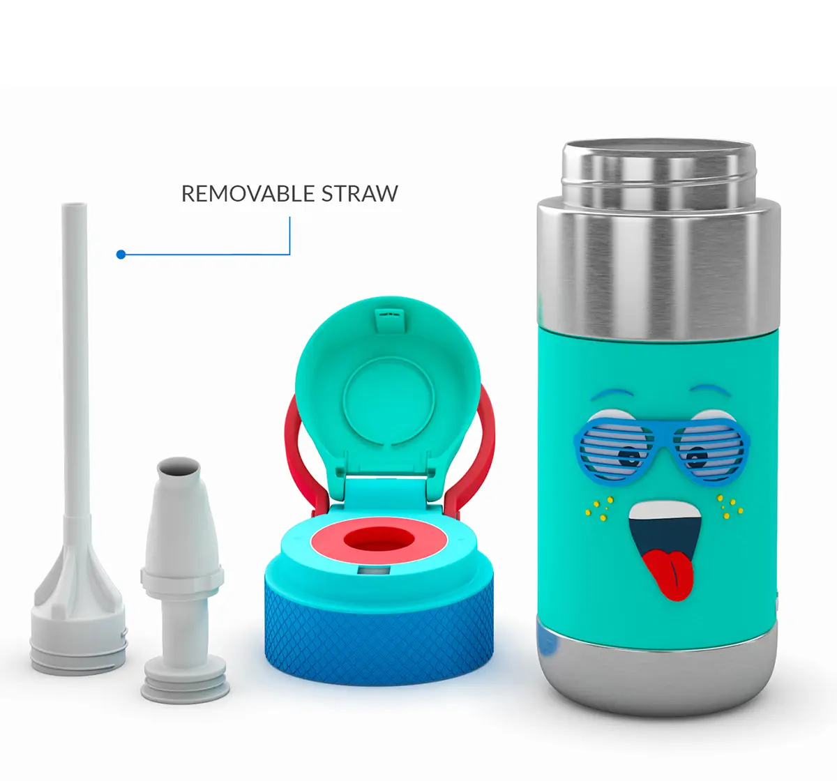 Rabitat Clean Lock Insulated Stainless Steel Sipper Water Bottle Spunky ...