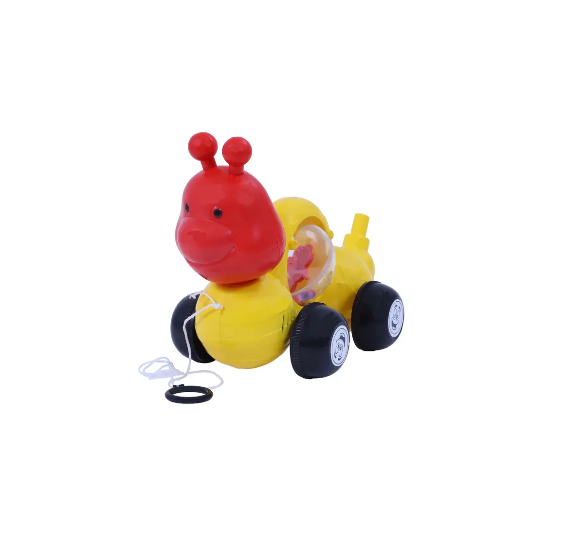 Toyzone Pull Along Baby Bee 71464 Yellow and Red, 12M+