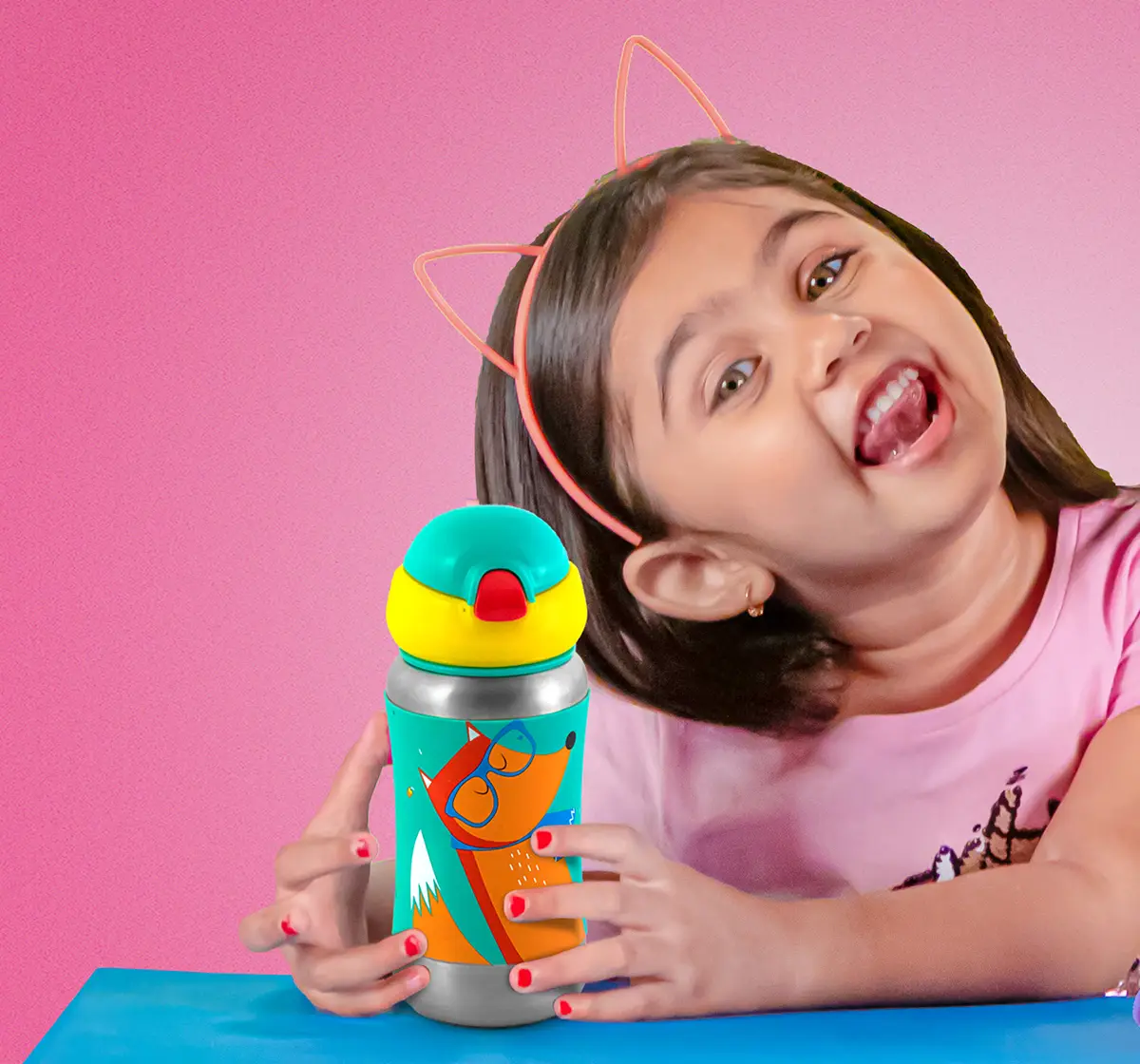 Rabitat Steel Play Sports Stainless Steel Sipper Bottle Young Wild ...