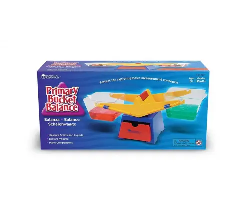 Learning Resources Stem Primary Bucket Balance Multicolor 3 To 8 Years