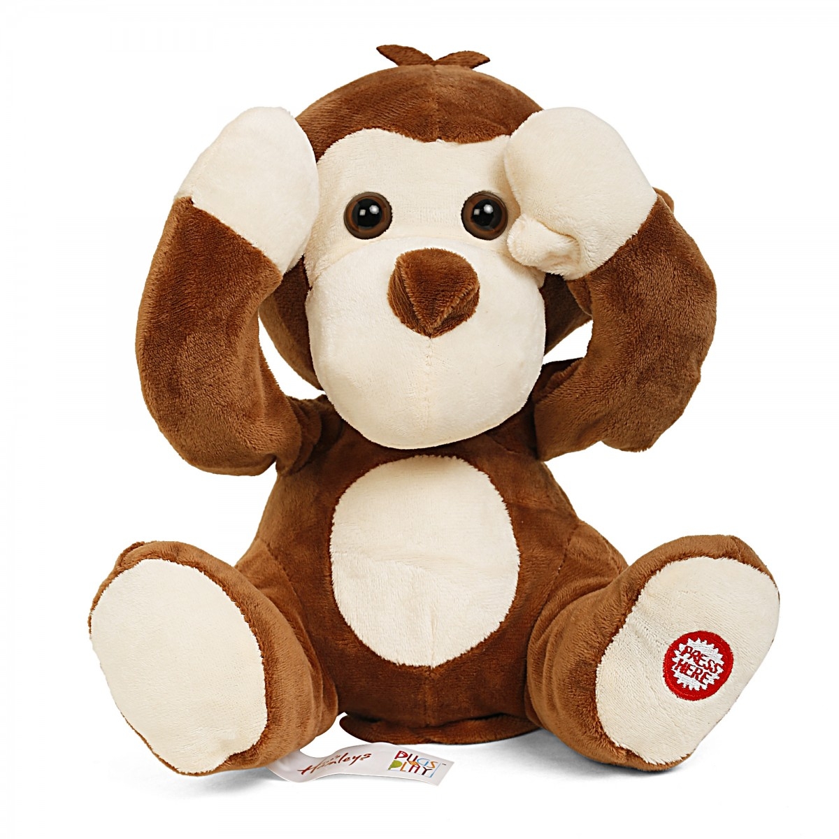 Hamleys Pugs at Play Peek A Boo Freedo Monkey Pets Walking Activity ...
