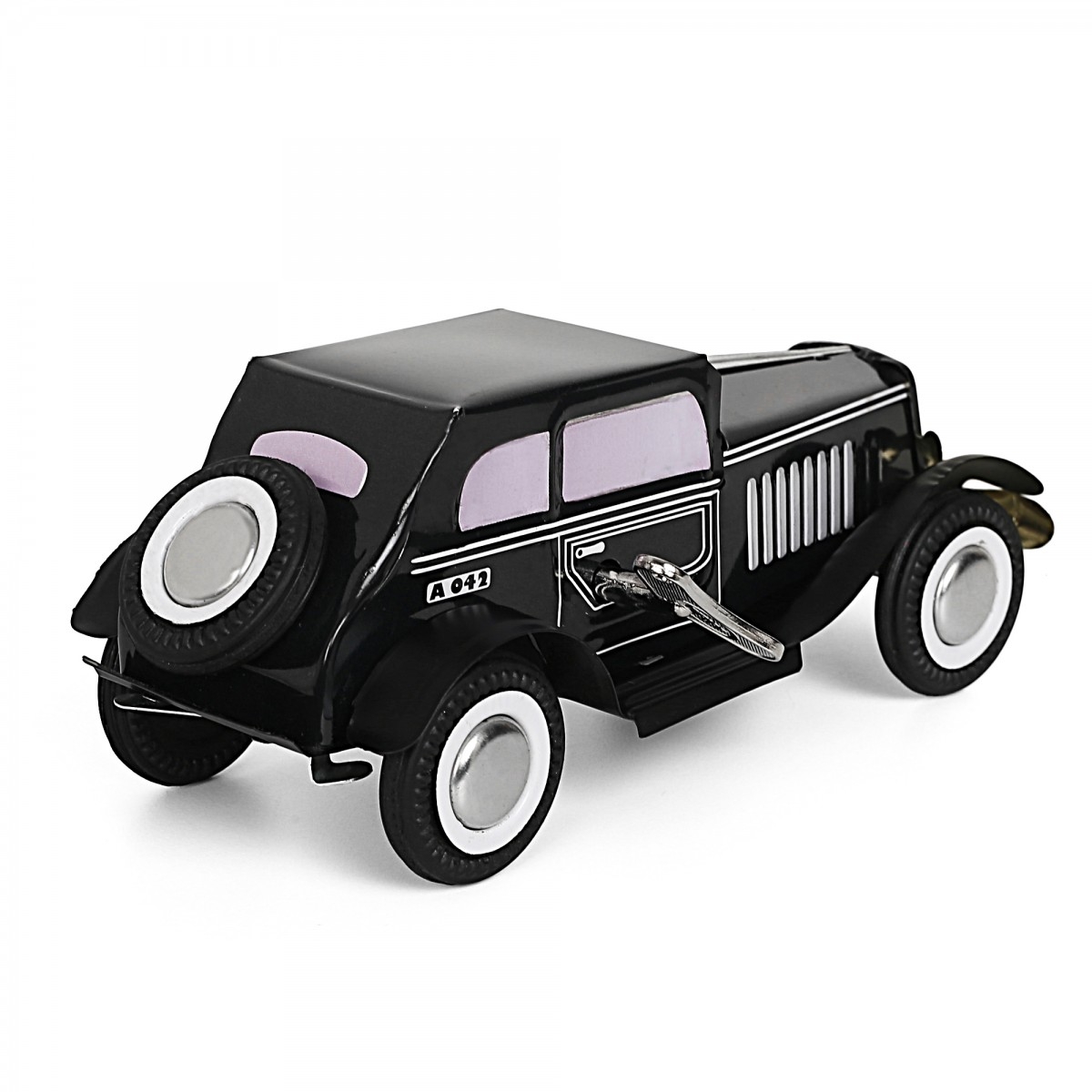 Hamley Classic Wind Up Retro Car Tin Toy Racing Race Car Collectible ...