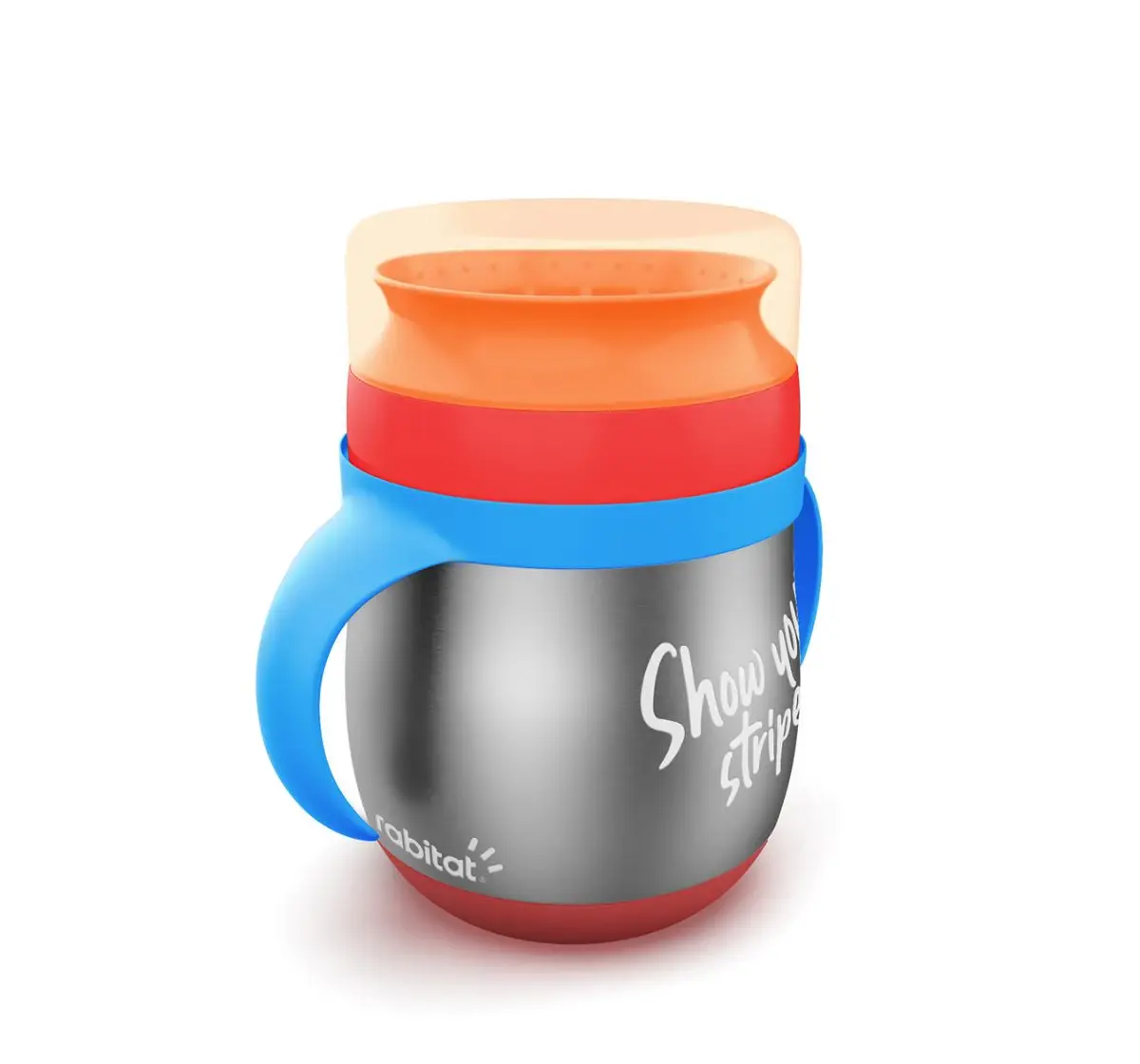 Rabitat First Step 360 Degree Training Cup Zesty Zebra 360 ml For Kids ...
