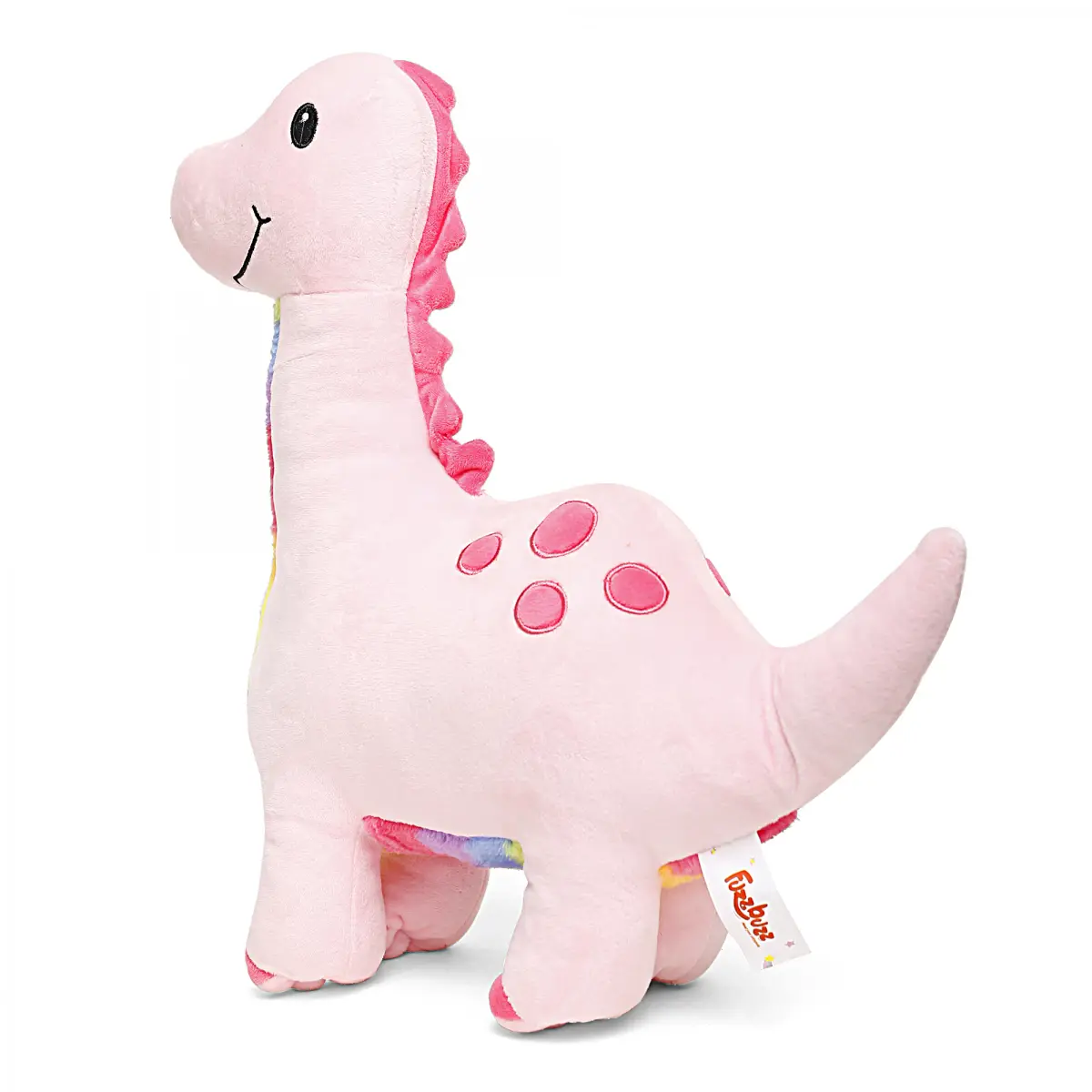 Fuzzbuzz Dino Soft Roys for Kids Pink 40cm