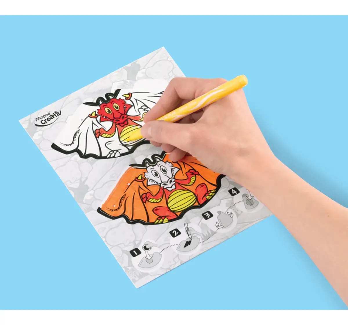 Buy Maped Creativ Spiral Art Kit, 5Y+(Multicolour) Online | Hamleys India