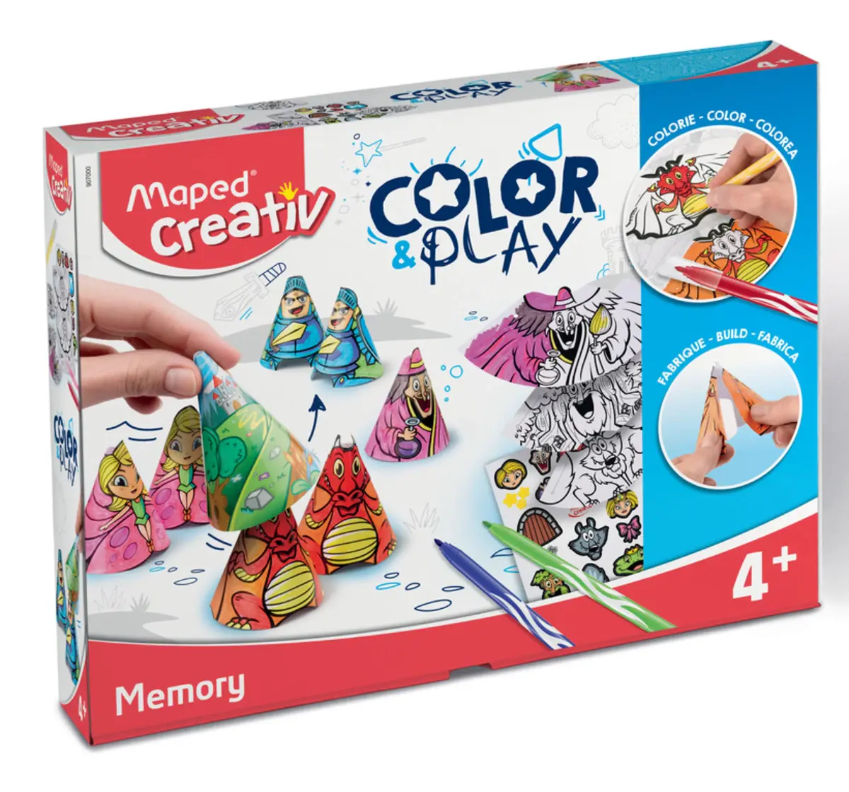 Buy Maped Creativ Spiral Art Kit, 5Y+(Multicolour) Online | Hamleys India