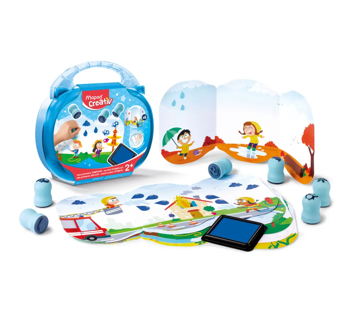 Buy MAPED Creativ Texture Art Kit, 5Y+(Multicolour) Online | Hamleys India