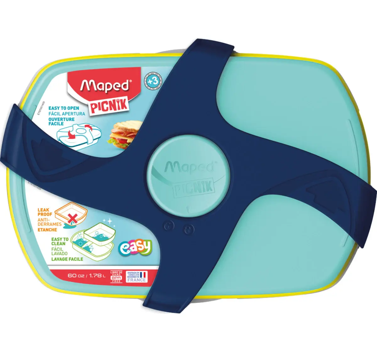 Buy Maped Kids Concept Kids Lunch Box, 3Y+ (Pink) Online | Hamleys India