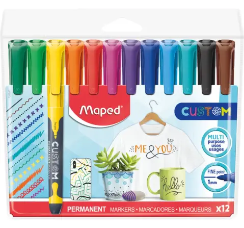 Buy Maped Paint Erasable Marker -Assorted, 3Y+ (Muticolour) Online ...