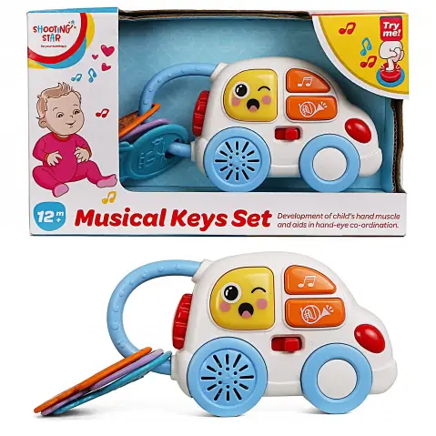 Shooting Star Musical Keys Set 12M Multicolour