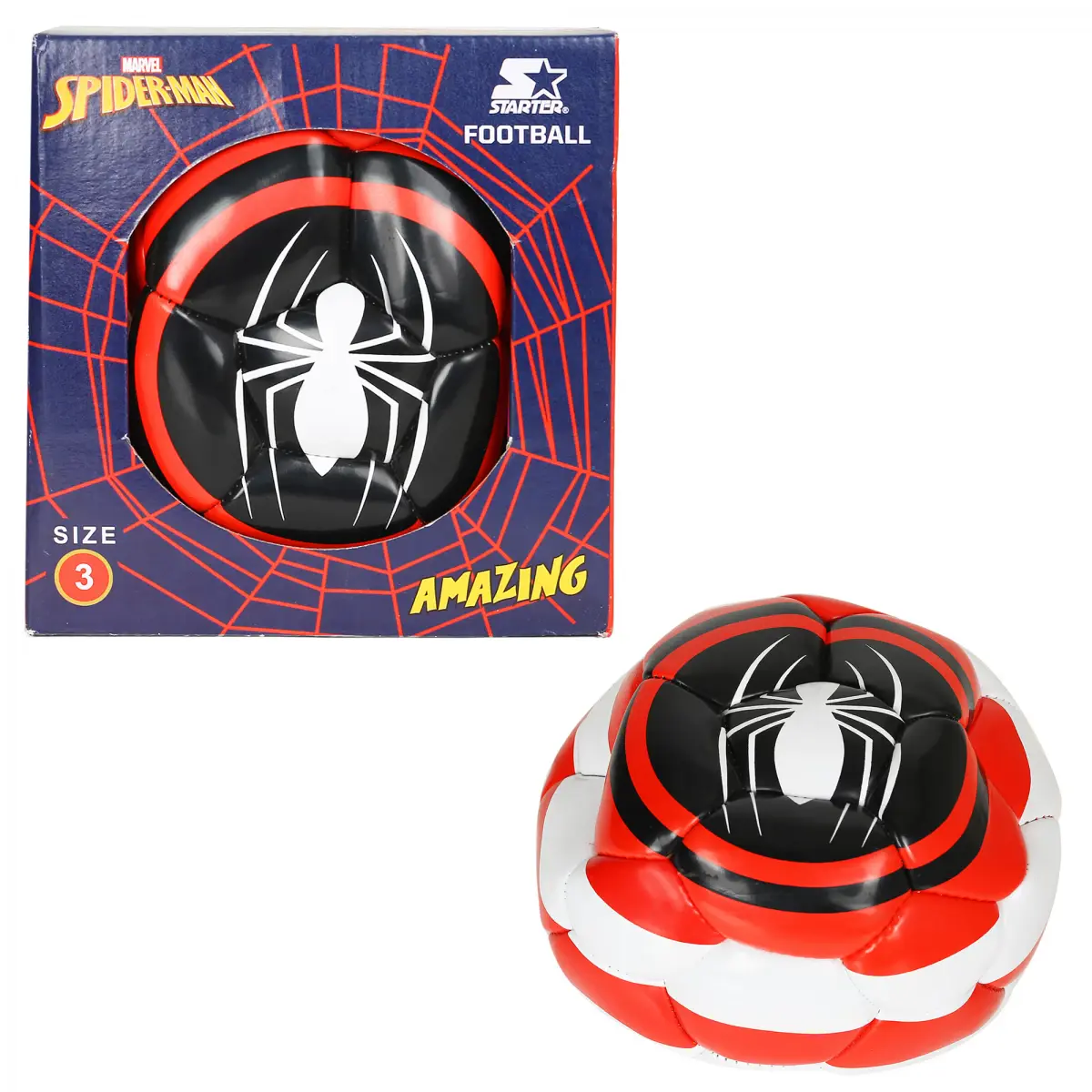 Marvel Amazing Spiderman Football, 3Y+, Multicolour