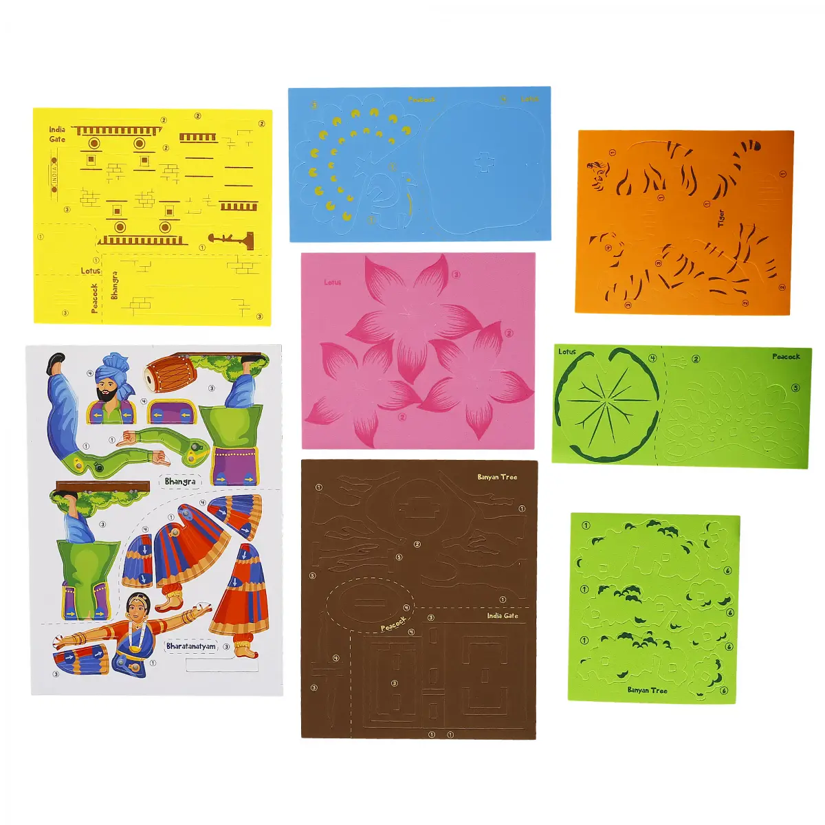 Youreka Games Puzzle Mapology Discover India 5Y Multicolour