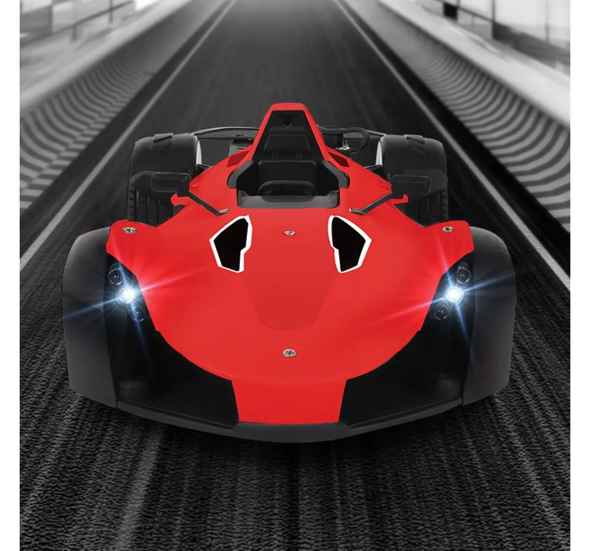 Playzu R/C Car Die-Cast Spray R/C Sports - R Red 6 Years+