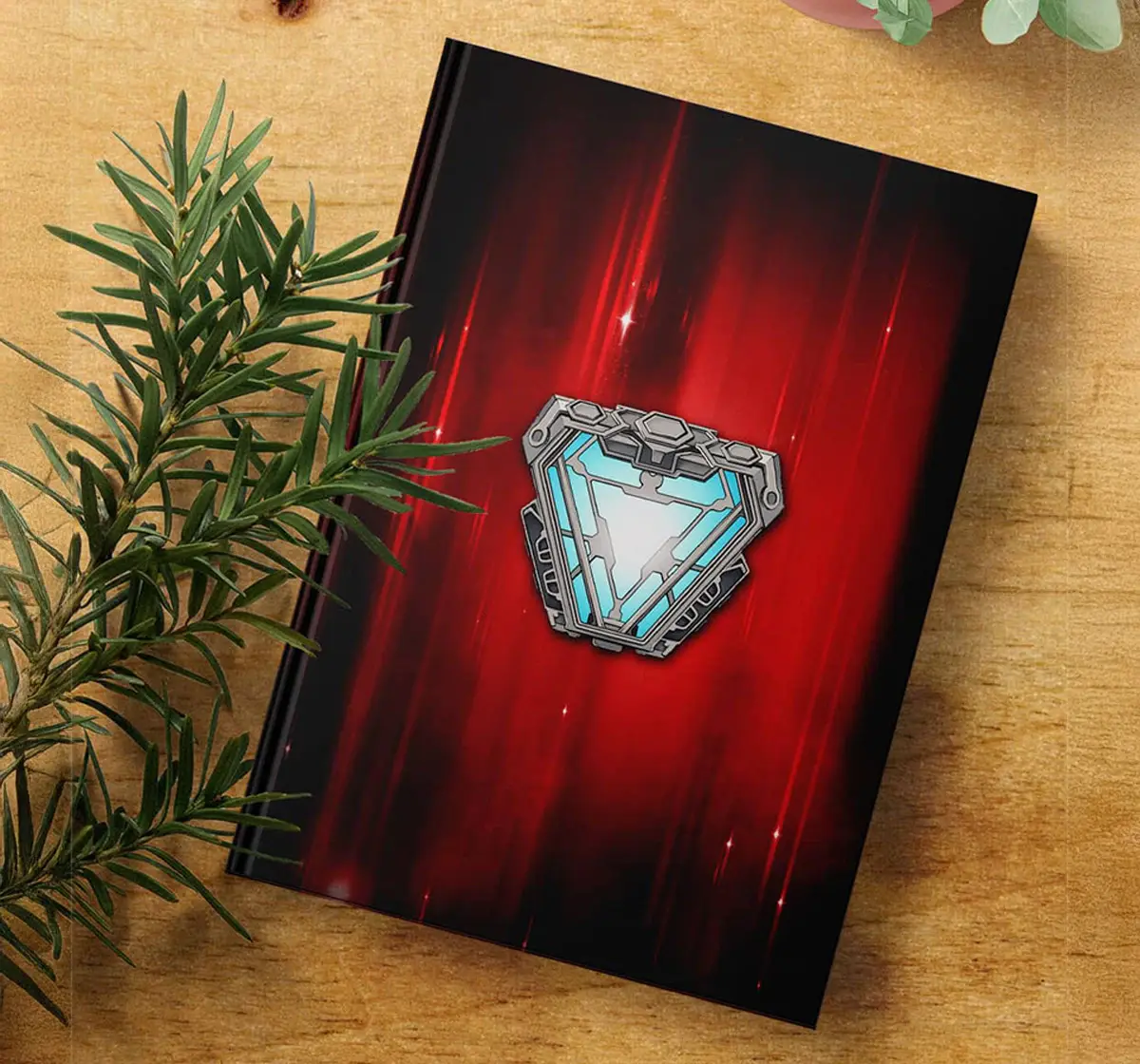 Buy Macmerise Iron Man Infinity Arc Reactor Notebook Hard Cover A5 ...