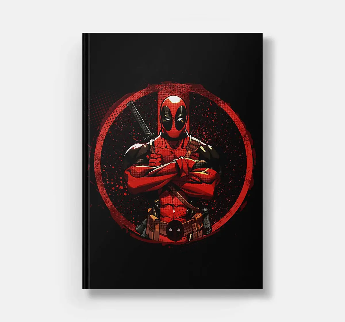 Buy Macmerise Deadpool Stance Notebook Hard Cover A5 Ruled, 6Y+ Online ...