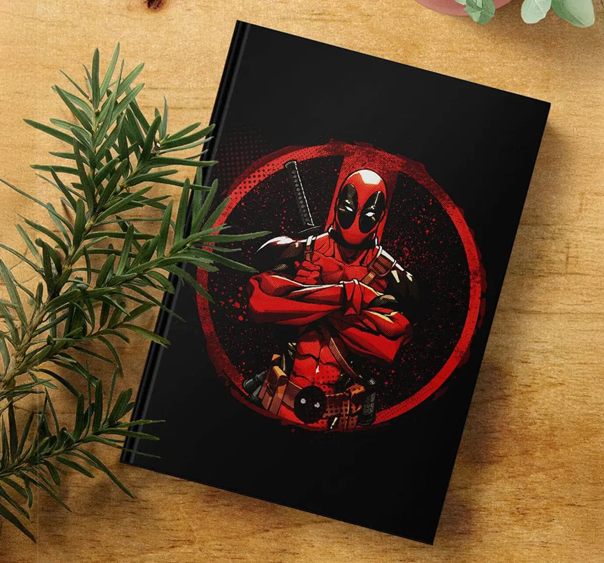 Buy Macmerise Deadpool Stance Notebook Hard Cover A5 Ruled, 6Y+ Online ...