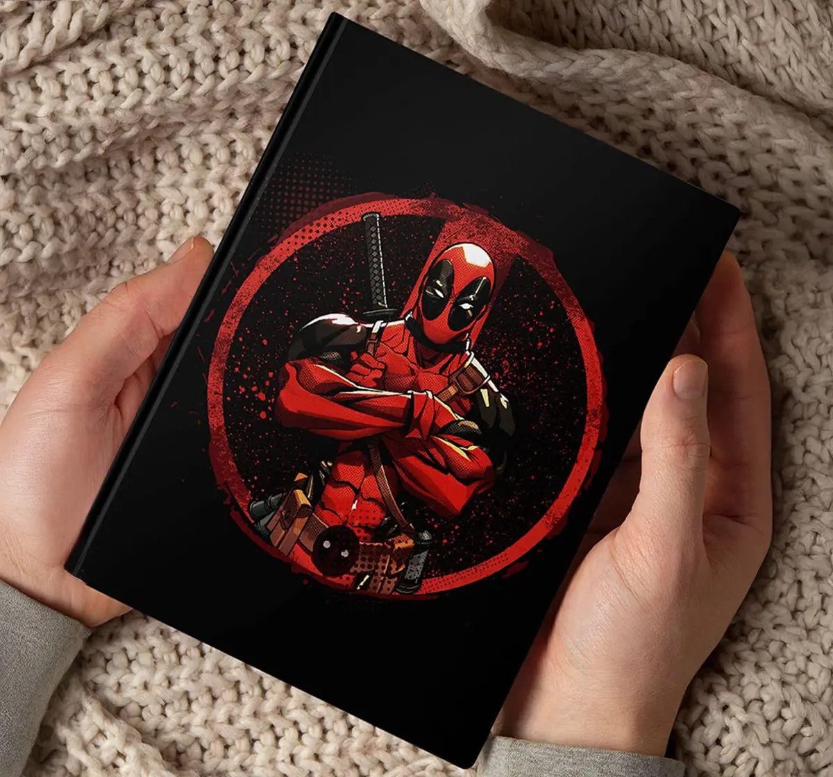 Buy Macmerise Deadpool Stance Notebook Hard Cover A5 Ruled, 6Y+ Online ...