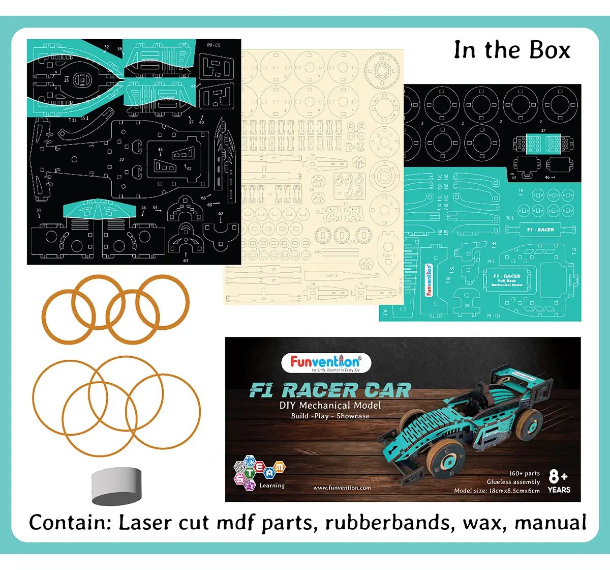 Buy Funvention Prime F1 Racing Car , 8Y+ Online | Hamleys India