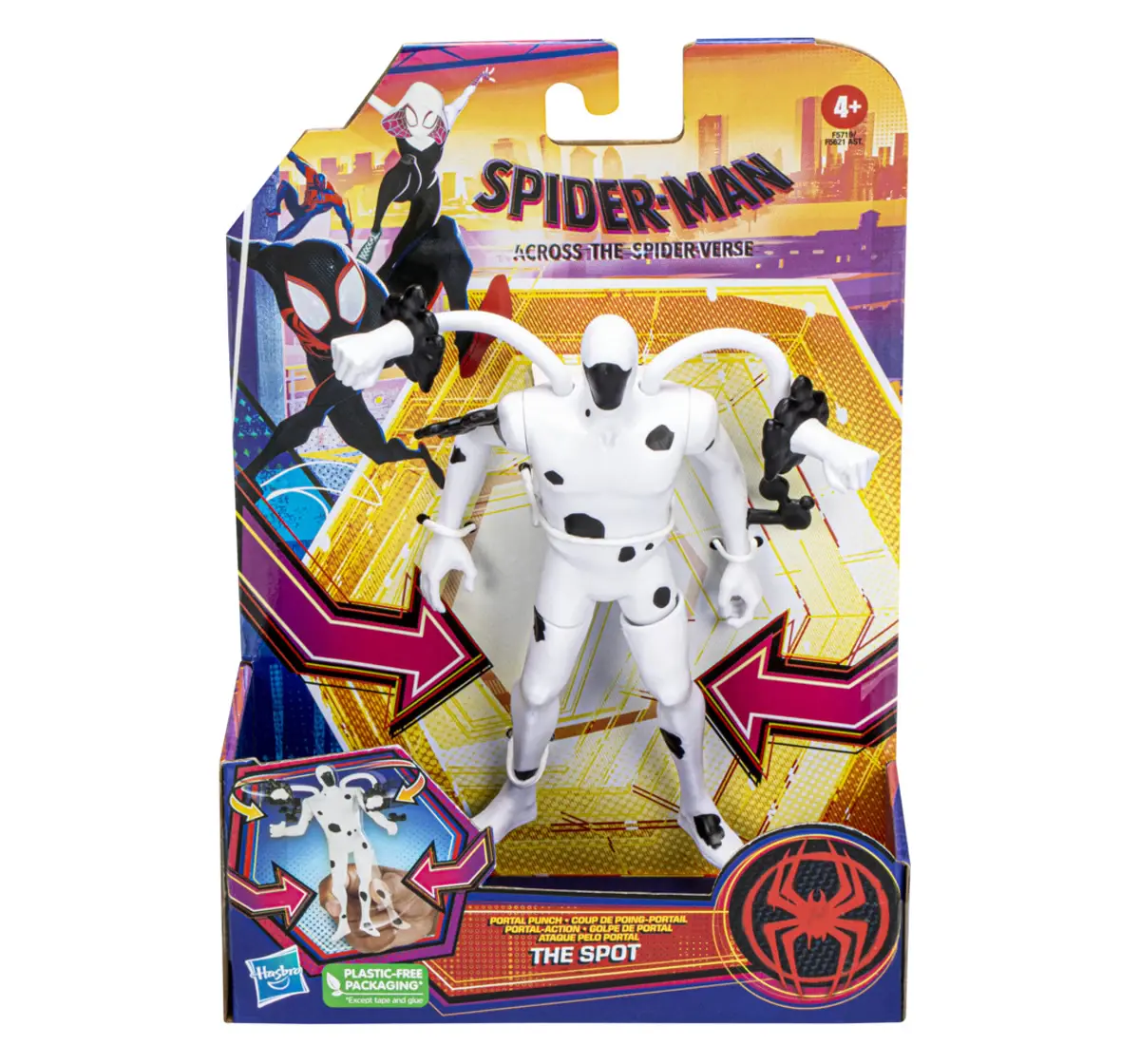 Marvel Spider-Man: Across the Spider-Verse Portal Punch The Spot Toy, 6 ...