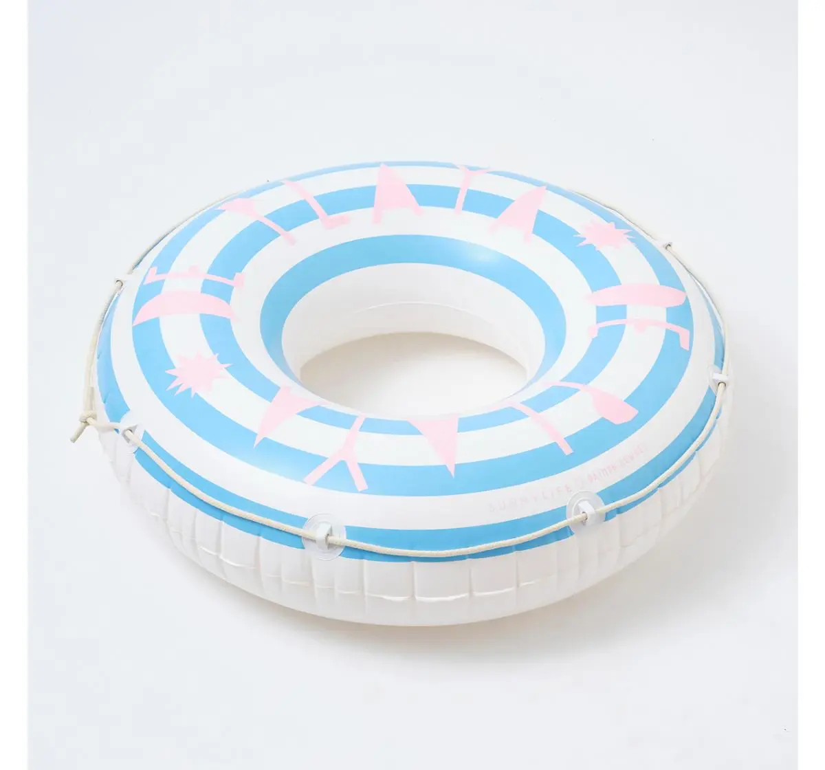 SUNNYLiFE Retro Pool Ring De Playa Stripe, Inflatables, 10Y+
