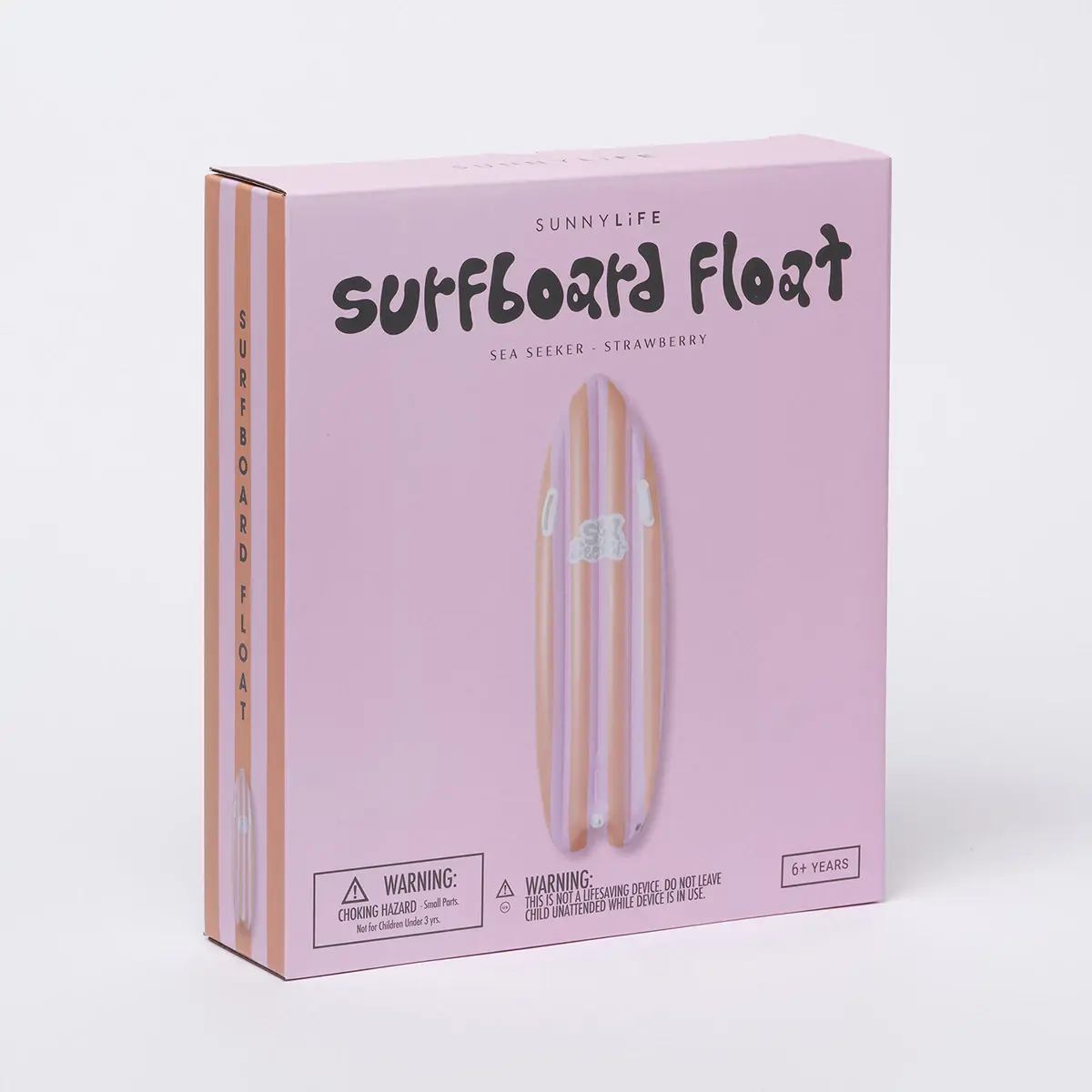 SUNNYLiFE Ride With Me Surfboard Float Sea Seeker Strawberry ...