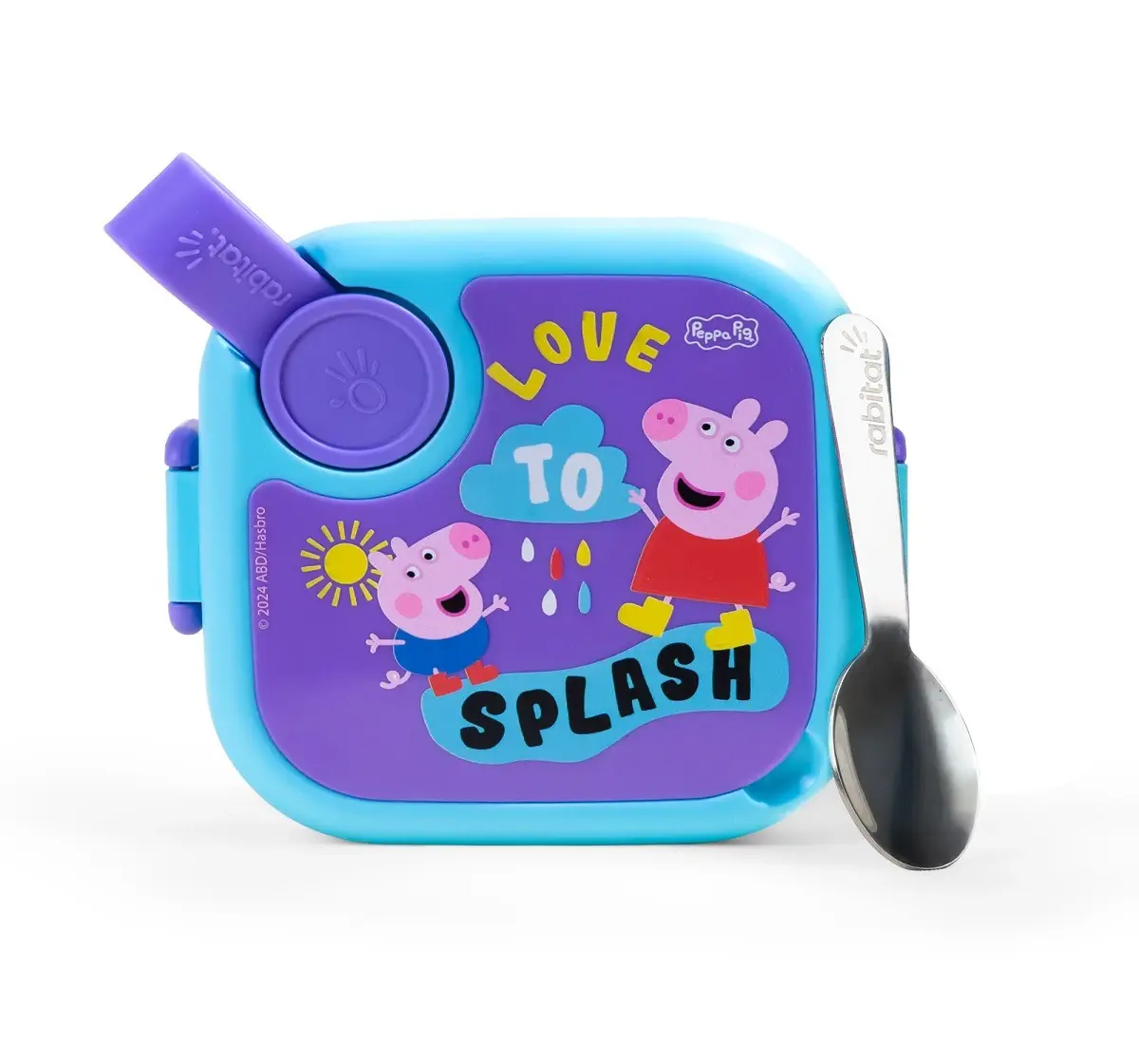 Buy Rabitat Peppa Lunchmate Mini - Rainy Day, Lunchbox for kids, 3Y ...