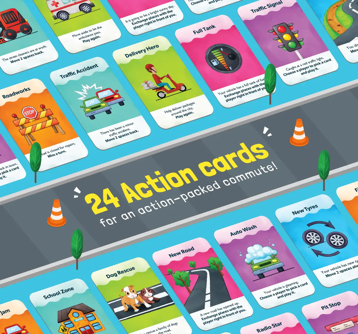 Buy Bloomingo Chaos Commute Board Game, 4Y+ Online | Hamleys India