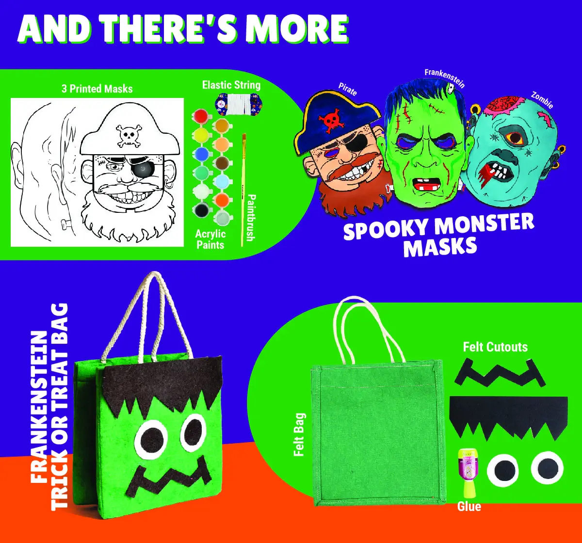 Buy Kalakaram Spookyville Chills Craft Box DIY Kits 5Y+, Multicolour ...