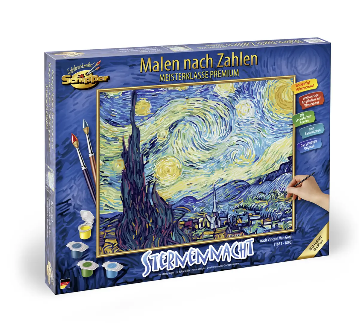 Schipper MNZ The Starry Night Multicolour, 14+