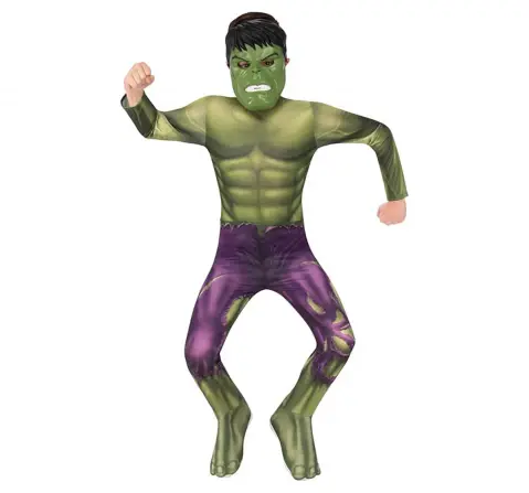 Buy Rubies Hulk Classic Medium Costume, 3Y+ Online | Hamleys India
