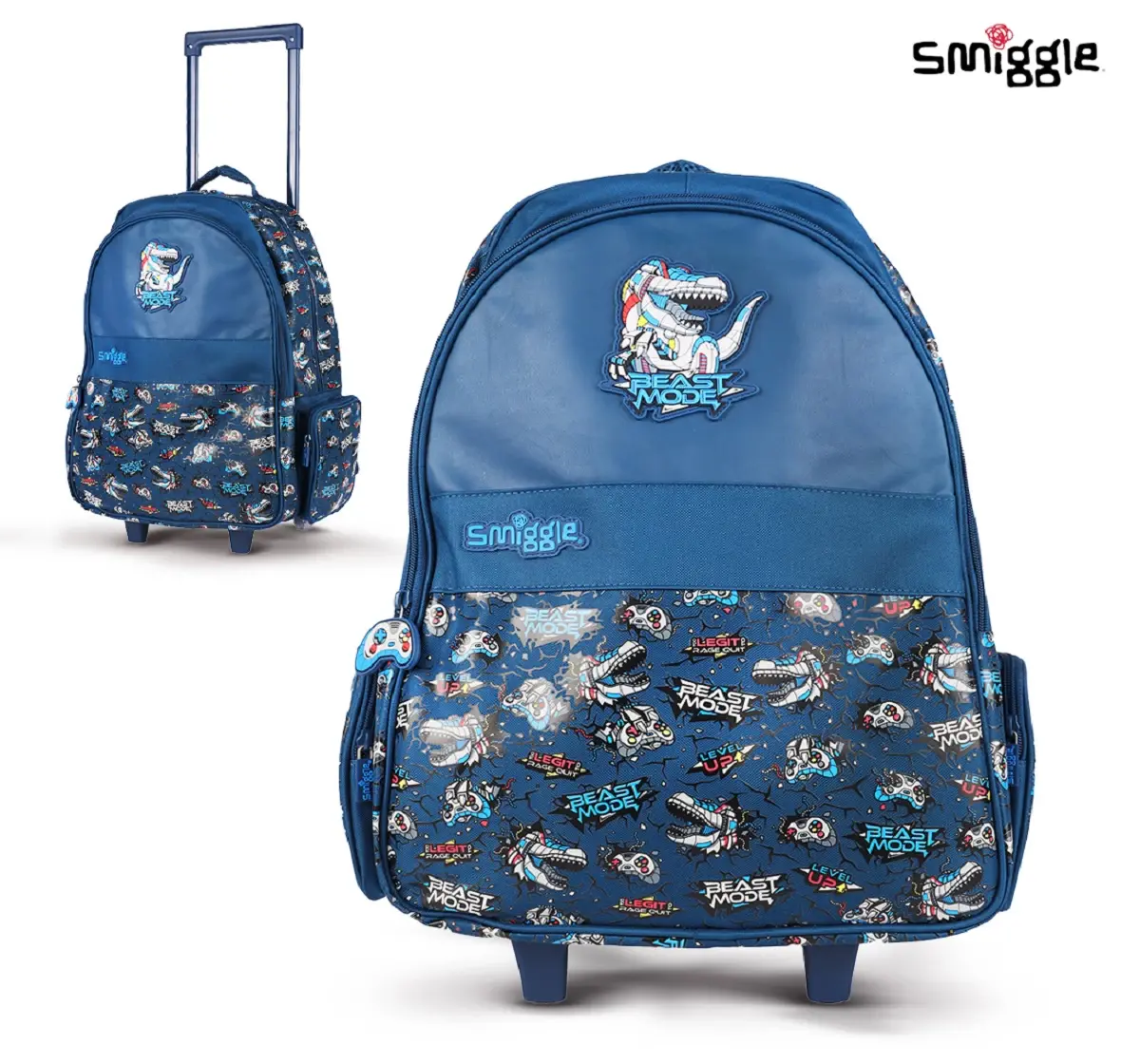 Buy Smiggle Fly Hi Kids Backpack Trolley with Motion Activated Light Up ...