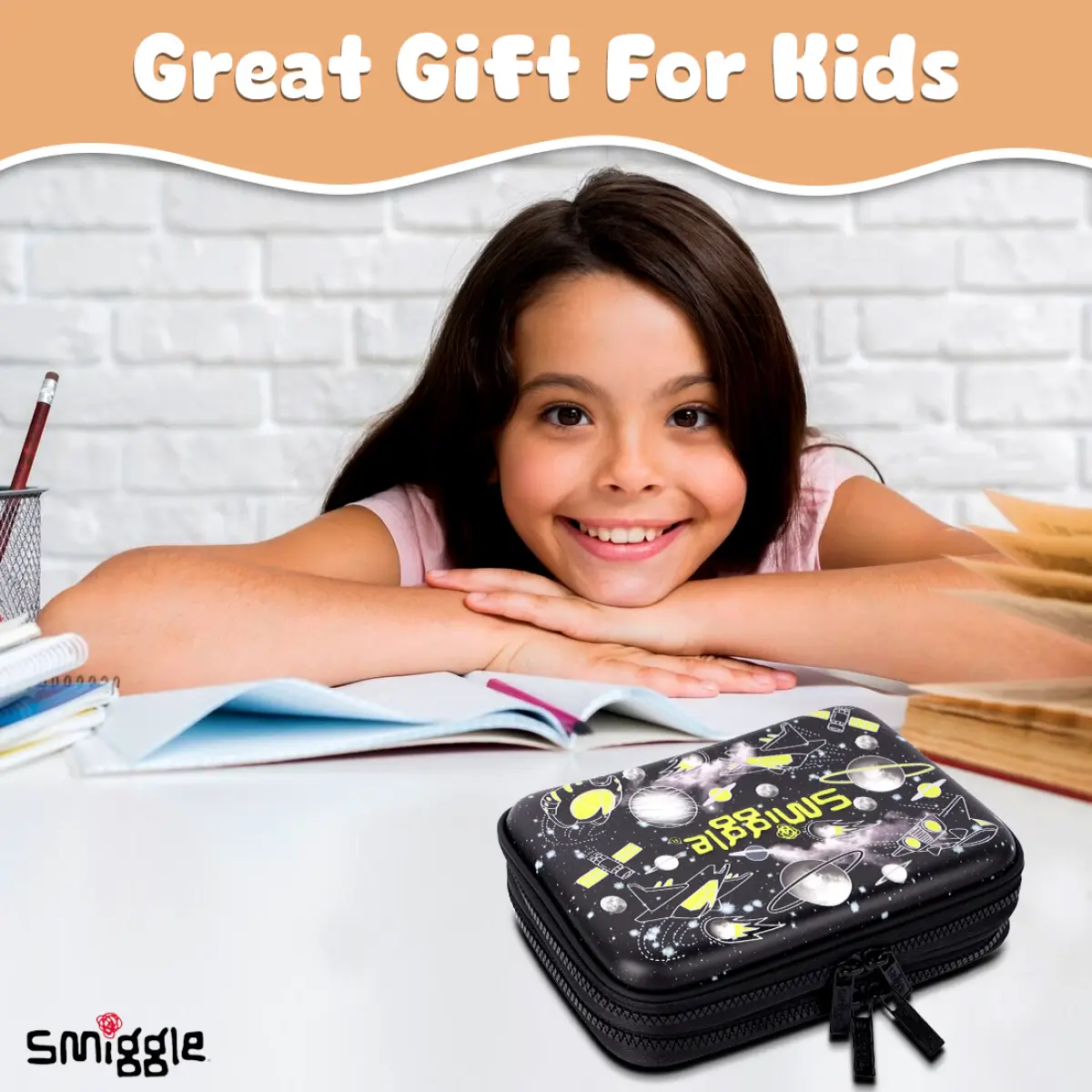 Buy Smiggle Fly High Pencil Case Pouch Bag with Mesh Compartments ...