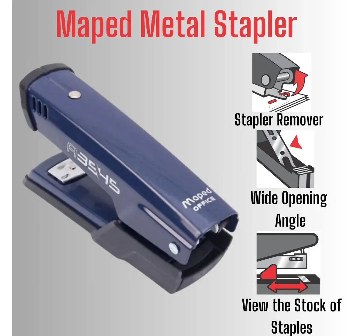 Buy Maped Stapling Set, 7Y+ (Multicolour) Online | Hamleys India