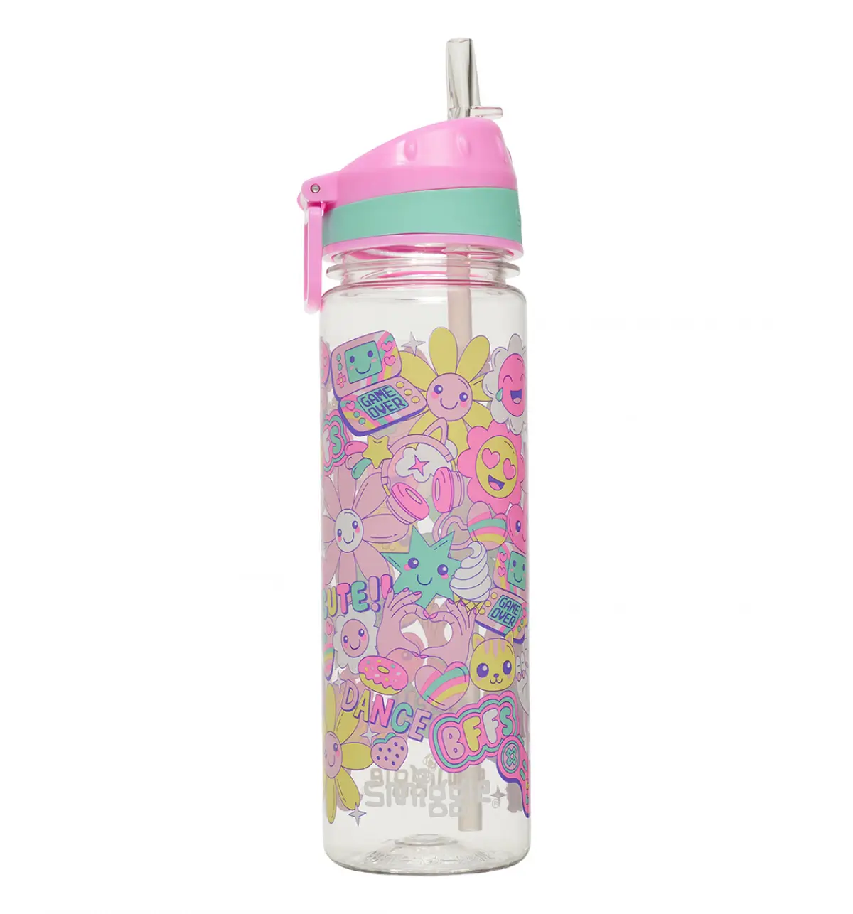 Smiggle Epic Adventures Drink Up Bottle 650Ml Pink, 3Y+