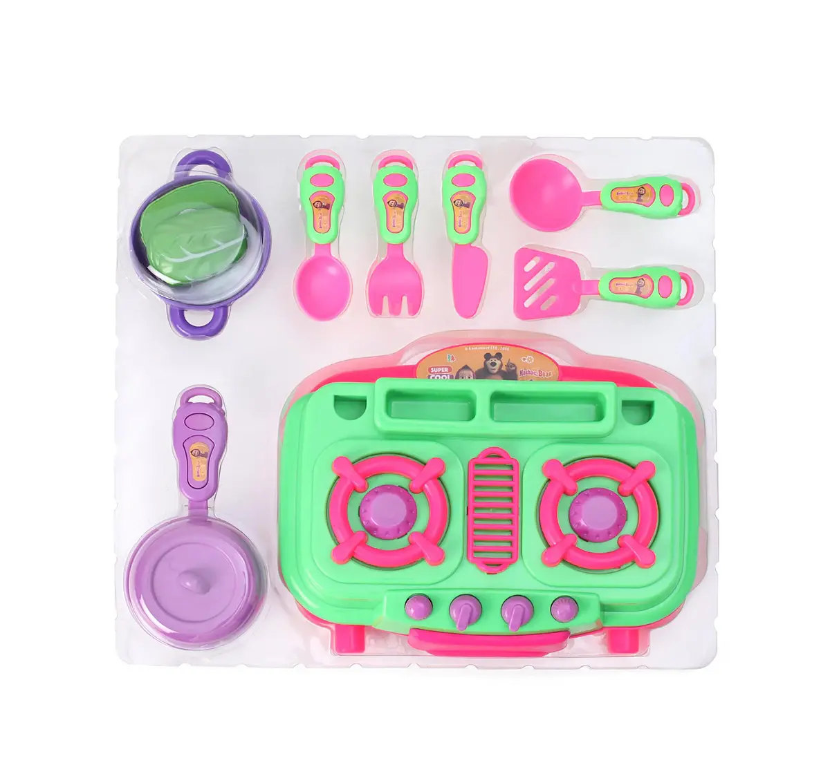 Buy Striders Masha & Bear Realistic Kitchen Set toys, 3Y+ Online ...