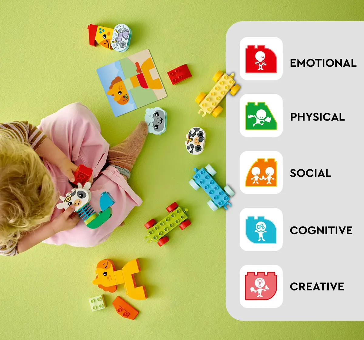 Lego Duplo My First Animal Train Nature Toy 10412 Multicolour For Kids ...