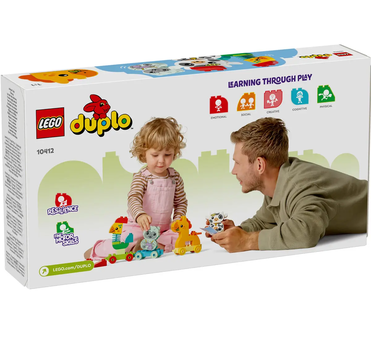 Lego Duplo My First Animal Train Nature Toy 10412 Multicolour For Kids ...