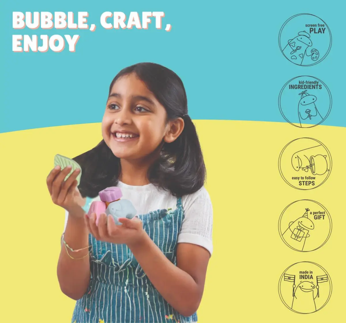 Buy Kalakaram Kids Soap Making Kit, 7Y+ Online | Hamleys India