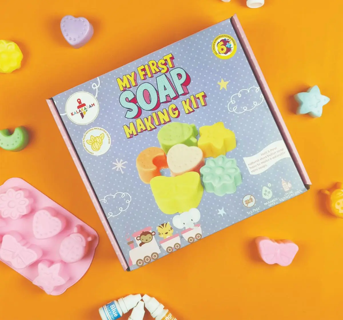 Buy Kalakaram My First Soap Making Kit, 6Y+ Online | Hamleys India